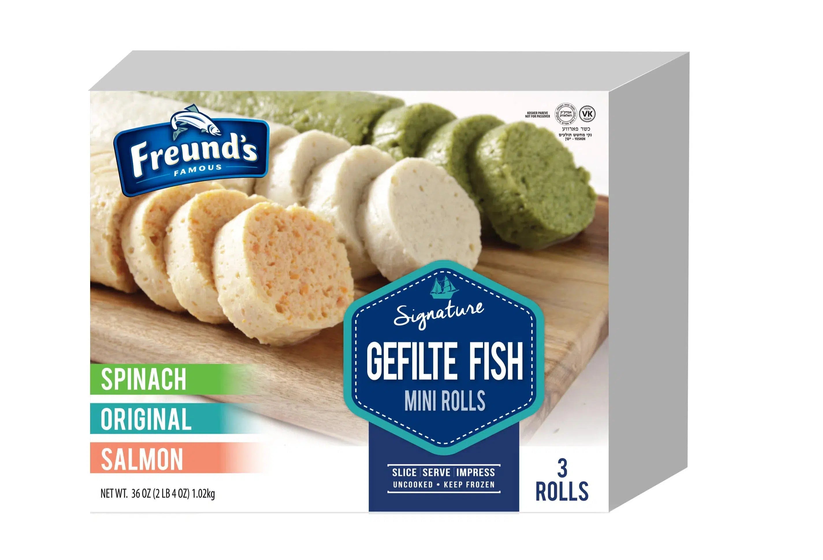 Appetizer Gefilte Roll – Freunds Fish